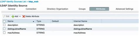 Ise And Ldap Attributes Based Authentication Cisco