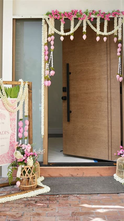 Housewarming Ideas Indian Flower Decoration In House
