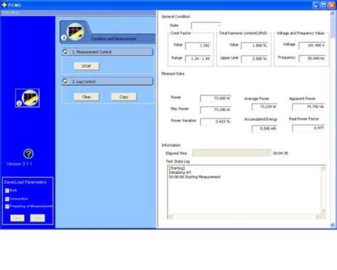 Power Consumption Measuring Software Yokogawa Test And Measurement
