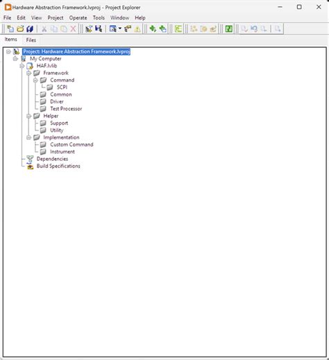 Learning Labview 3 Project Organisation With Libraries And Folders