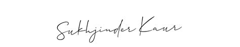 70 Sukhjinder Kaur Name Signature Style Ideas Latest Autograph
