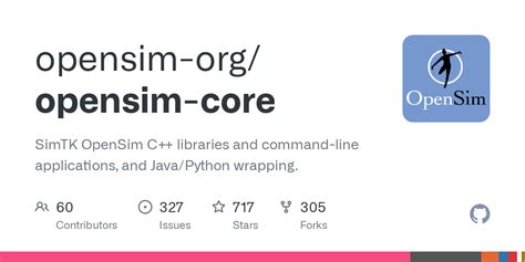 Github Opensim Org Opensim Core Simtk Opensim C Libraries And Command Line Applications