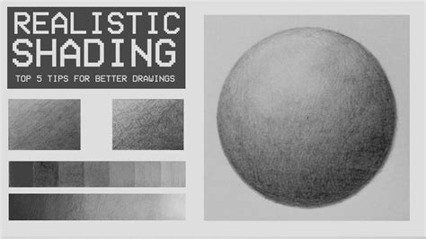 Top Realistic Shading Tips For Better Drawings YouTube
