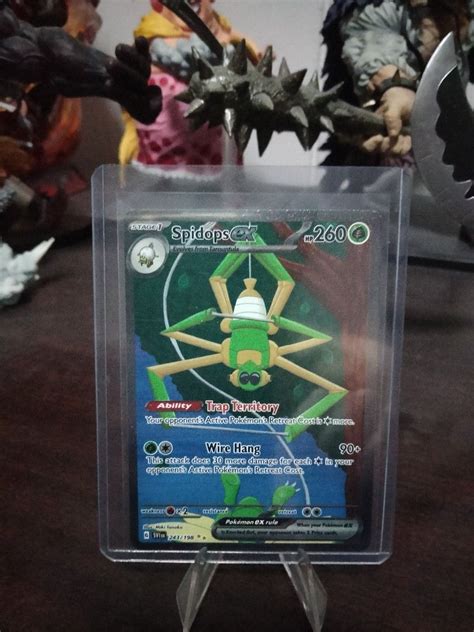 Pok Mon Tcg Scarlet Violet Sv Spidops Ex Alt Art Hobbies Toys Toys Games