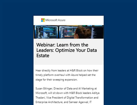 Webinar Learn From The Leaders Optimize Your Data Estate Resources