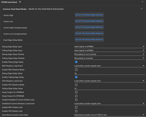Tms320f28379d Enabling Phase Shift Control With Phase Shift Of 0
