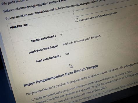 Panduan OpenSID Mengatasi Error Saat Impor Data Penduduk Trivusi