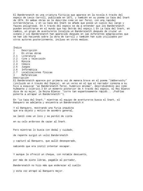 bandersnatch pdf