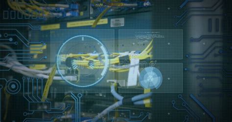 Image Of Data Processing Over Computer Wires Stock Image Image Of Network Programming 376838745