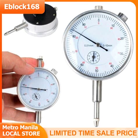 【0 10mm High Accuracy 】precision 0 01mm Dial Indicator Gauge 0 10mm Meter Precise 0 01mm