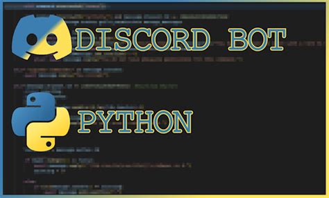 Program You A Custom Discord Bot Using Python By Alexlovel Fiverr