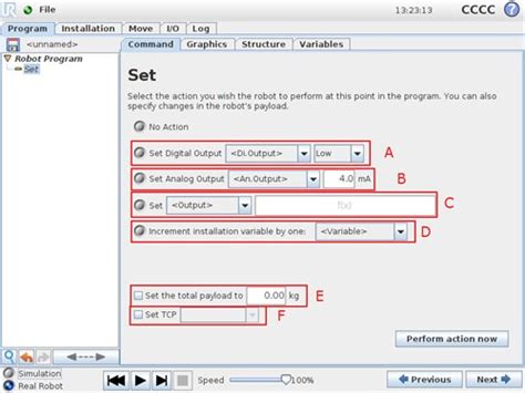 Toggle The Outputs In A Program Set Command