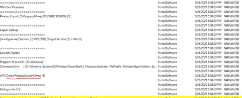 winpe and powershell form r sccm
