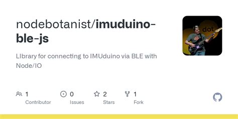 Github Nodebotanistimuduino Ble Js Library For Connecting To