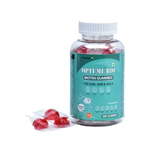 Buy Optume Bio Strawberry Flavour Gummies 30s Online At Upto 25 Off