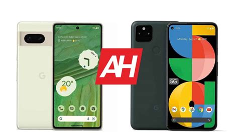 Phone Comparisons Google Pixel 7 Vs Google Pixel 5a 5G