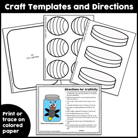 Firefly Jar Craft Lightning Bug Craft Insect Activities Spring Activities Made By Teachers