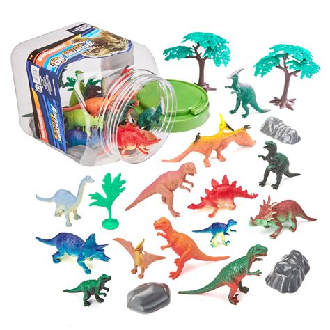 Adventure Force 40 Piece Jumbo Bucket Play Set Dinosaurs