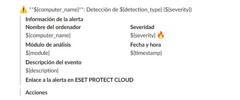 Send Webhook Of Alerts That Are Generated In Eset To A Slack Channel Eset Protect Eset