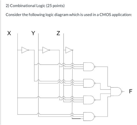 solved 2 combinational logic 25 points consider the