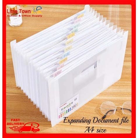 Tranbo Expanding Document File Case A4 Folder 12 Layer And13 Grid Organ