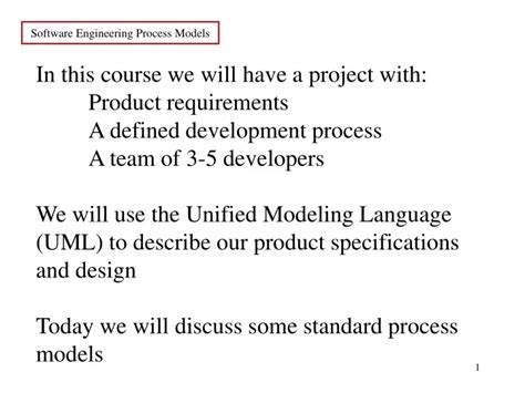 Ppt Software Engineering Process Models Powerpoint Presentation Free Download Id 9635881