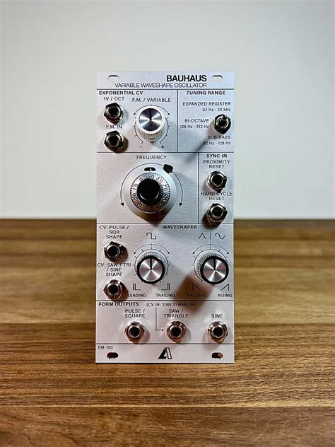 La Circuits Bauhaus Variable Waveshape Oscillator Reverb Australia