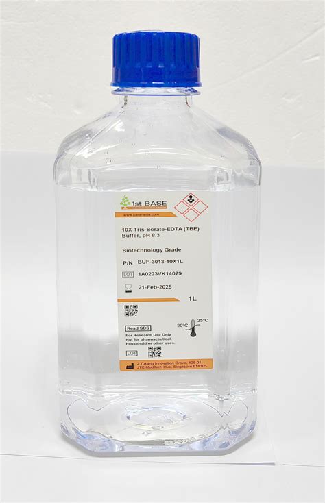 Rsc Estore 10x Tbe Buffer Ph 83 Biotechnology Grade 1l