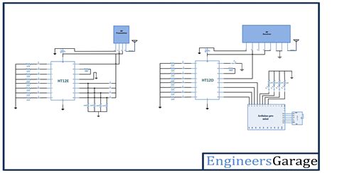 Using Rf Module With Arduino Pro Mini For Flashing Different Led