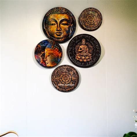 Nirvana Painting Wall Decor Set Matel Plate 12 Inches At ₹ 379900