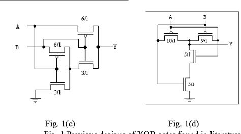 Figure 1 From A High Speed 8 Transistor Full Adder Design Using Novel 3 Transistor Xor Gates