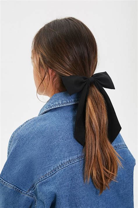 Hair Bow Ponytail Forever 21 Bow Ponytail Hair Magazine Bow Hairstyle