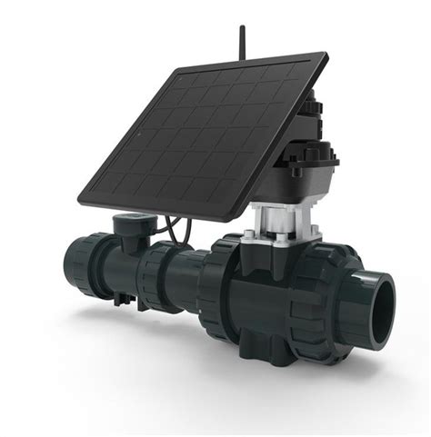 china solar powered lora valve controller manufacturers solar powered