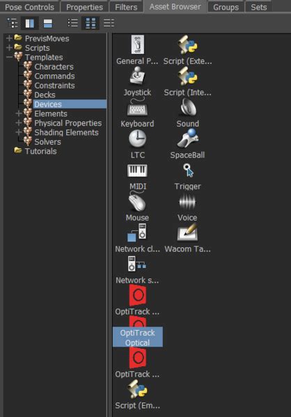 Autodesk MotionBuilder OptiTrack Optical Plugin EXTERNAL OptiTrack Documentation