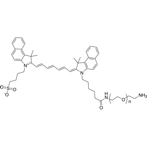 ICG PEG NH2 (MW 2000) | Fluorescent Dye | MedChemExpress