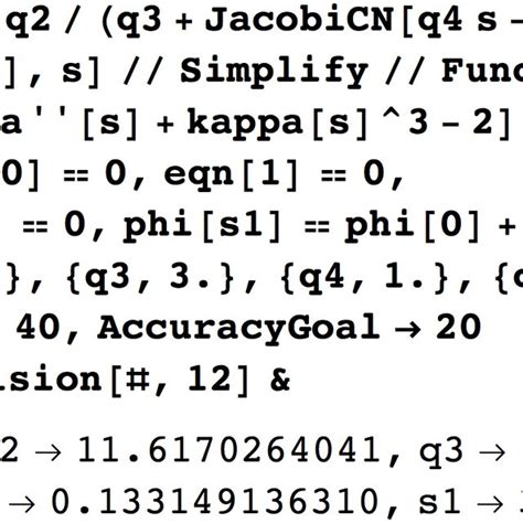 a minimalist solution of the end loop equations using wolfram