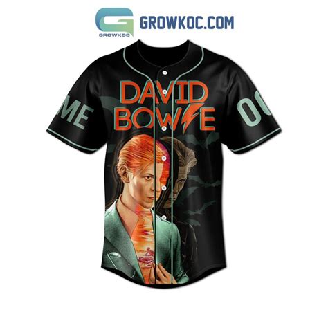 David Bowie Scary Monsters Super Creeps Keep Me Running Running Scared Personalized Baseball