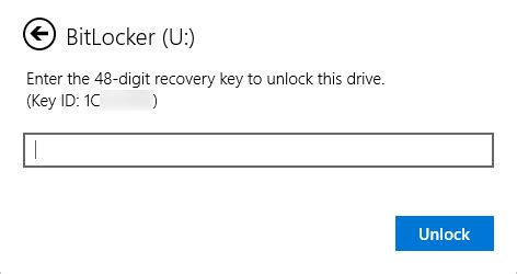 How To Find BitLocker Key ID ICTO FAQ