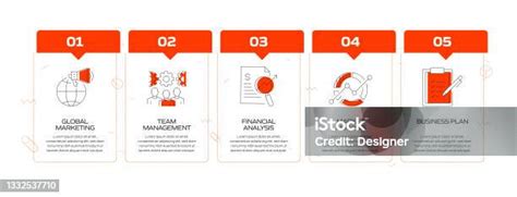 현대 비즈니스 관련 프로세스 인포그래픽 템플릿 프로세스 타임라인 차트 선형 아이콘이 있는 워크플로 레이아웃 0명에 대한 스톡 벡터 아트 및 기타 이미지 Istock