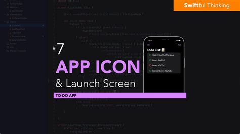 adding an app icon and launch screen to swiftui todo list 7 youtube