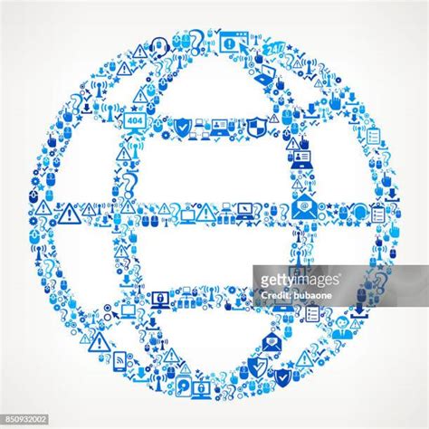 globe tech support vector icon pattern high res vector graphic getty
