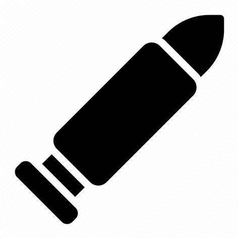 Bullet Projectile Ammunition Military Weapon Army Icon Download Bullet Projectile Ammunition Military Weapon Army Icon Download