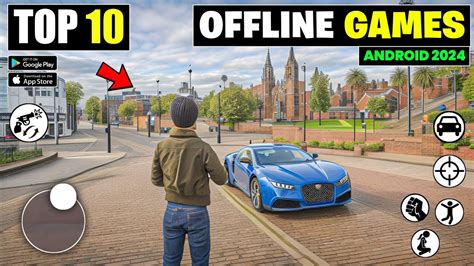Top 10 Offline Games For Android | Best Offline Games For Android 2024 - YouTube