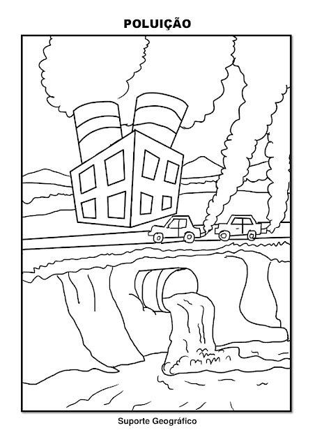 Dibujos Rio Contaminado Medio Ambiente Contaminado Medio Ambiente