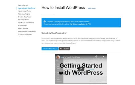 Css Documentation Template 53 Koleksi Gambar