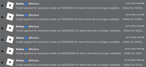 Not Getting Refunded Robux Whilst Getting Messages About Refunded Robux