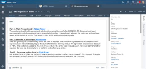 Sap Sales Cloud C4c Is Easy Workflow Use Cases