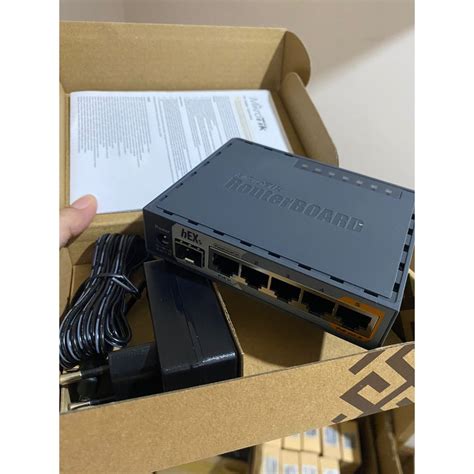 Jual Mikrotik Rb760igs Hex S Router Indoor Shopee Indonesia
