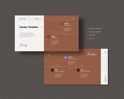 Job Interview Deck Powerpoint Template PPT File Job Search Resource Business Slide Deck