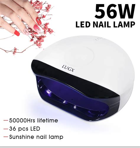 Uv Led 네일 램프 56w 젤 경화 매니큐어 Uv 네일 라이트 손가락 네일 건조기